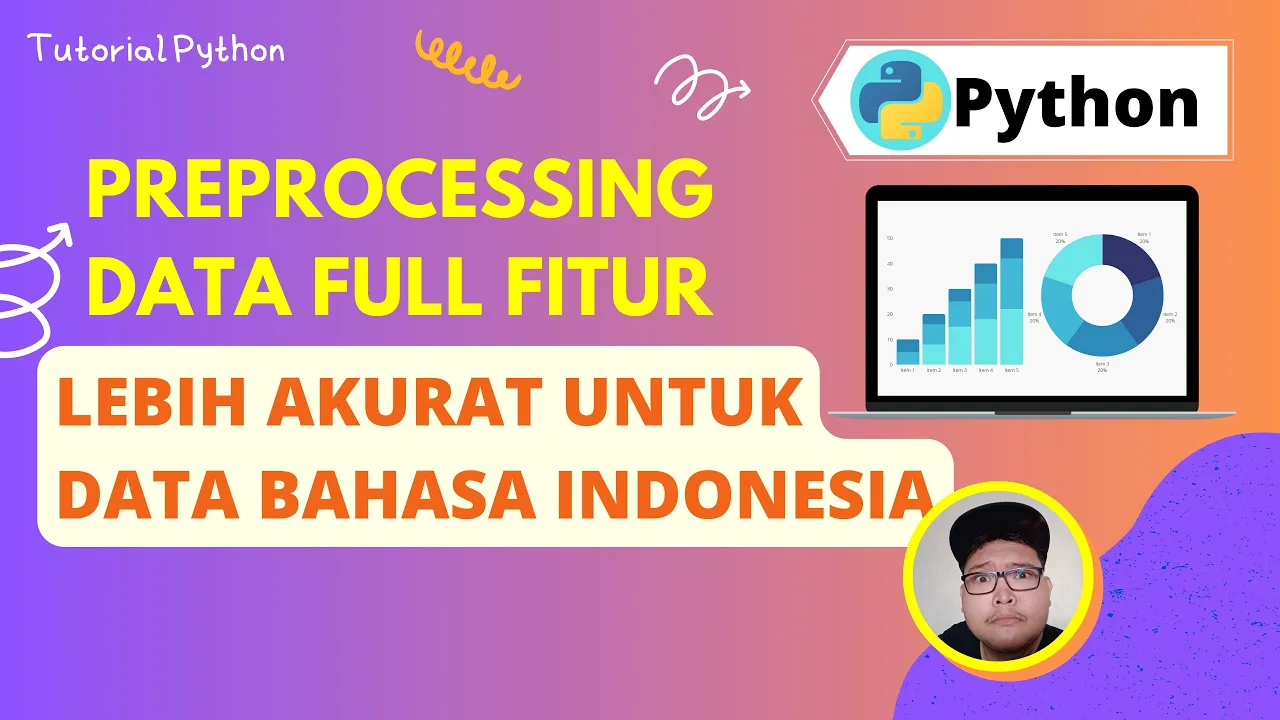 Preprocessing Data Bahasa Indonesia dengan Sastrawi dan NLTK